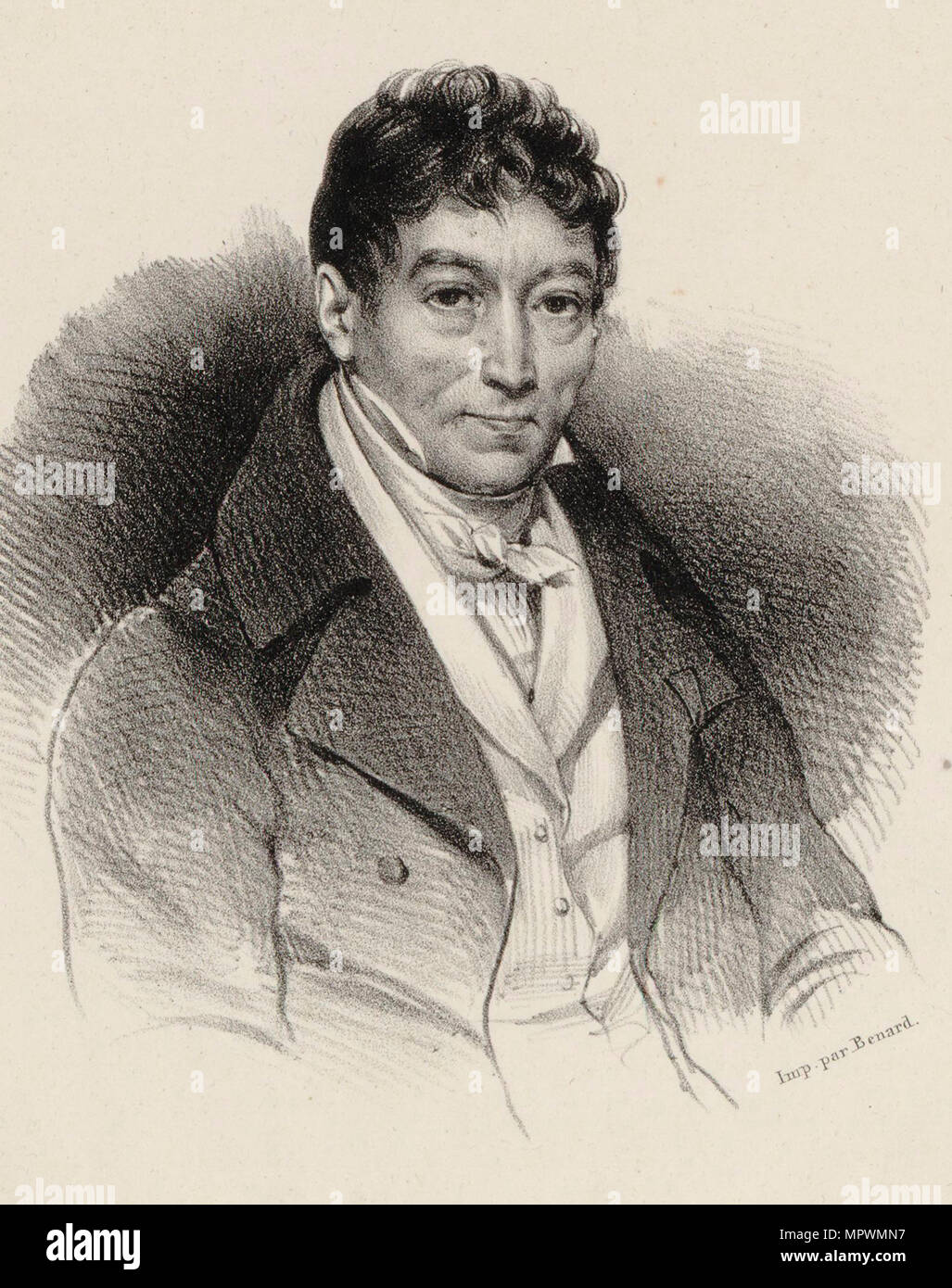 Portrait of the composer Louis Adam (1758-1848), 1834 Stock Photo - Alamy