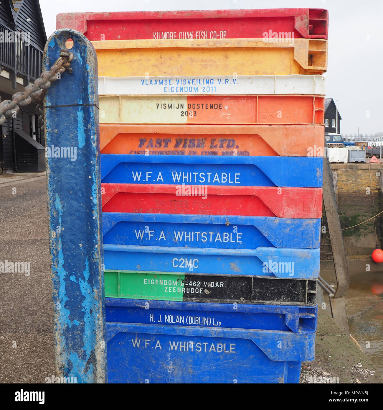 Map of whitstable hi-res stock photography and images - Alamy