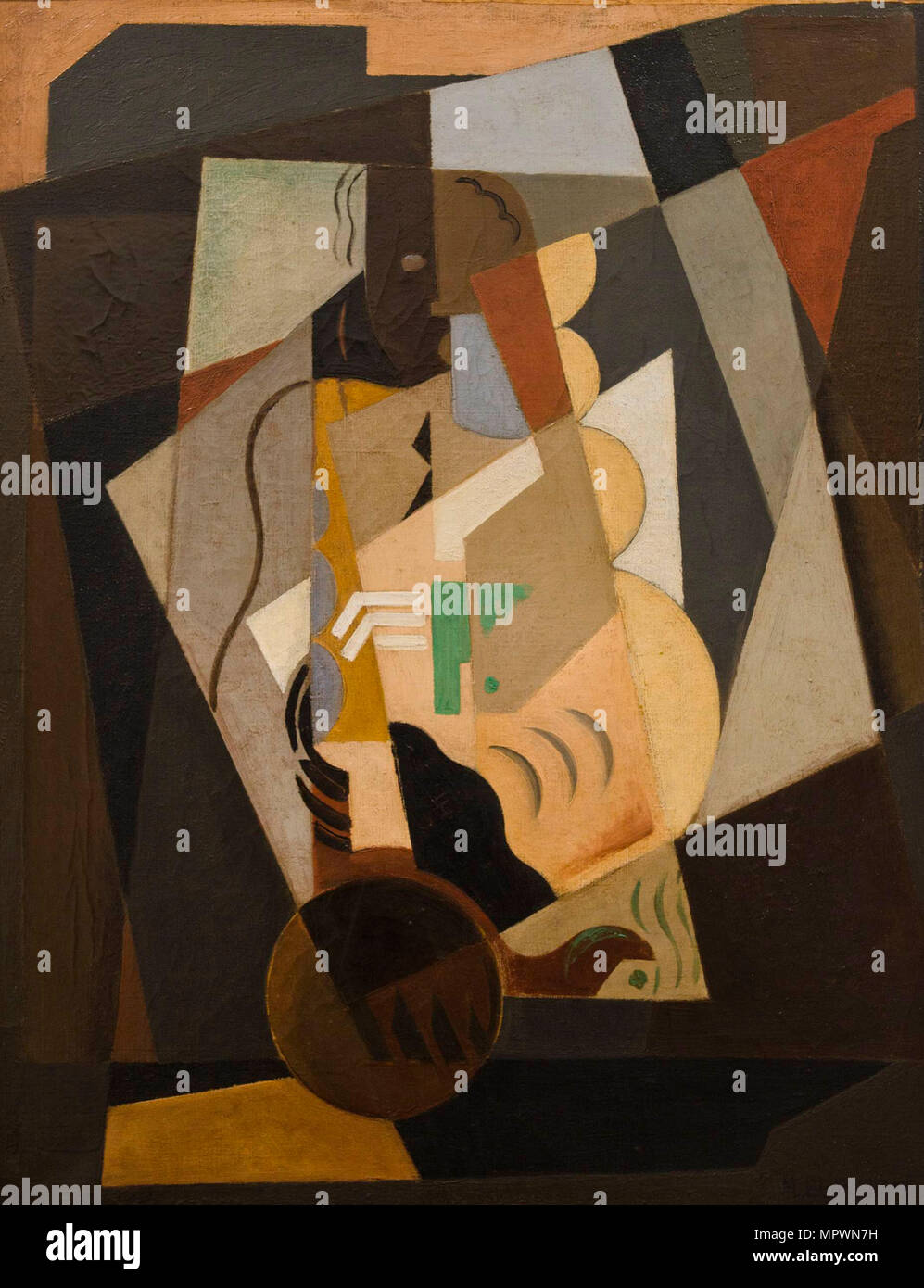 Still Life. Woman with a Mandolin, 1917-1918 Stock Photo - Alamy