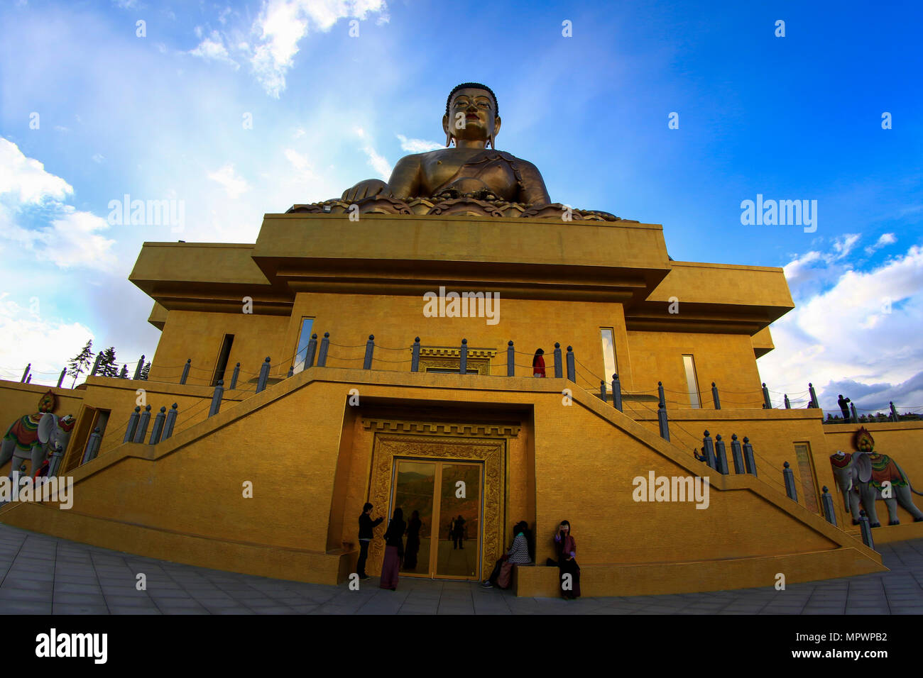 Buddha Dordenma, Great Buddha, at Thimphu, Bhutan Stock Photo - Alamy