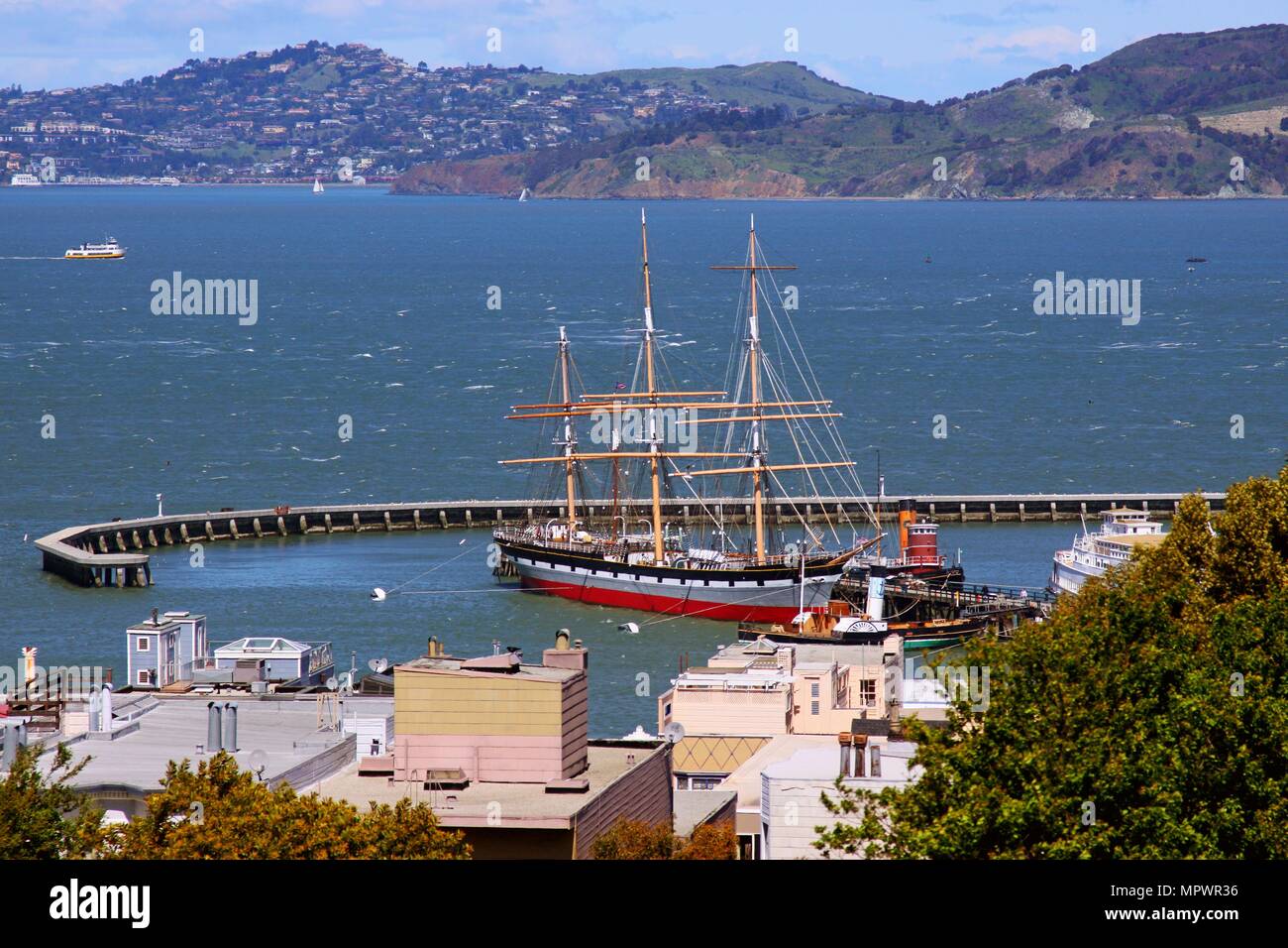 Balclutha sailing ship Stock Photo - Alamy