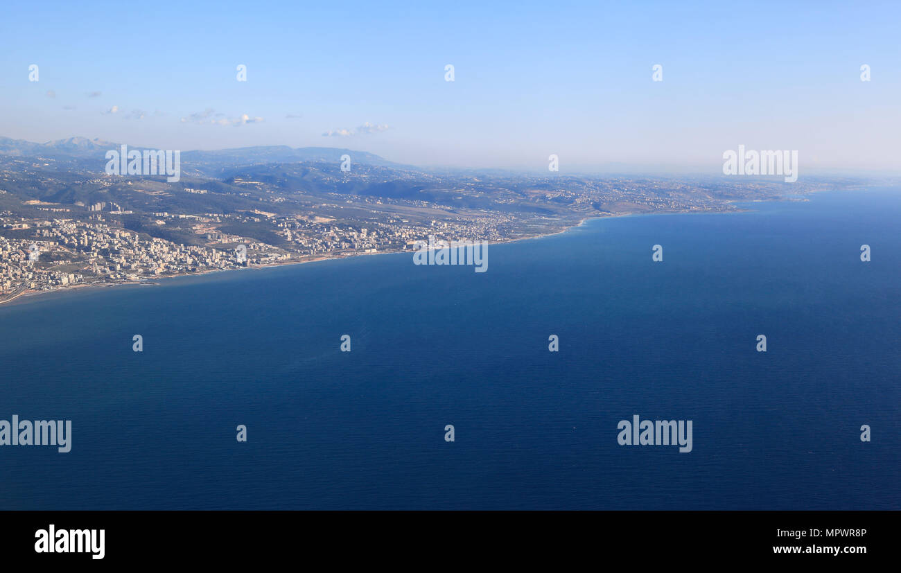 Lebanese coastline hi-res stock photography and images - Alamy