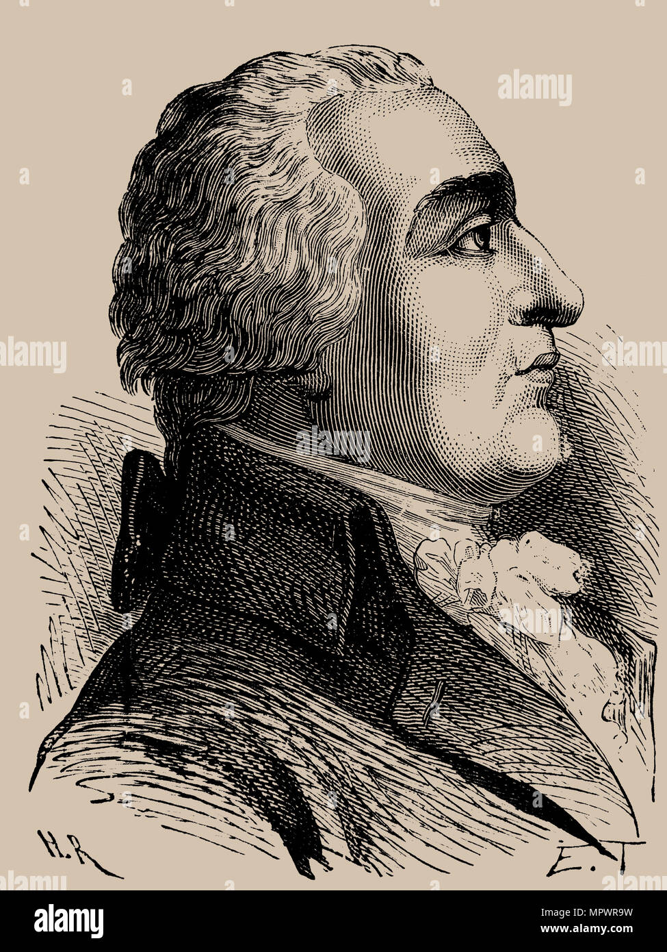 Louis Philippe Joseph d'Orléans (1747-1793), called Philippe Égalité ...