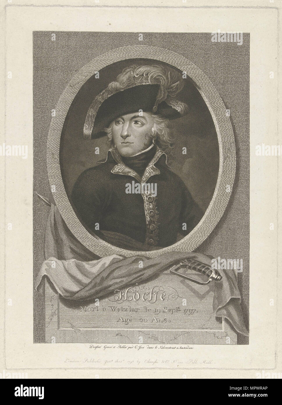 Louis-Lazare Hoche (1768-1797), 1798 Stock Photo - Alamy