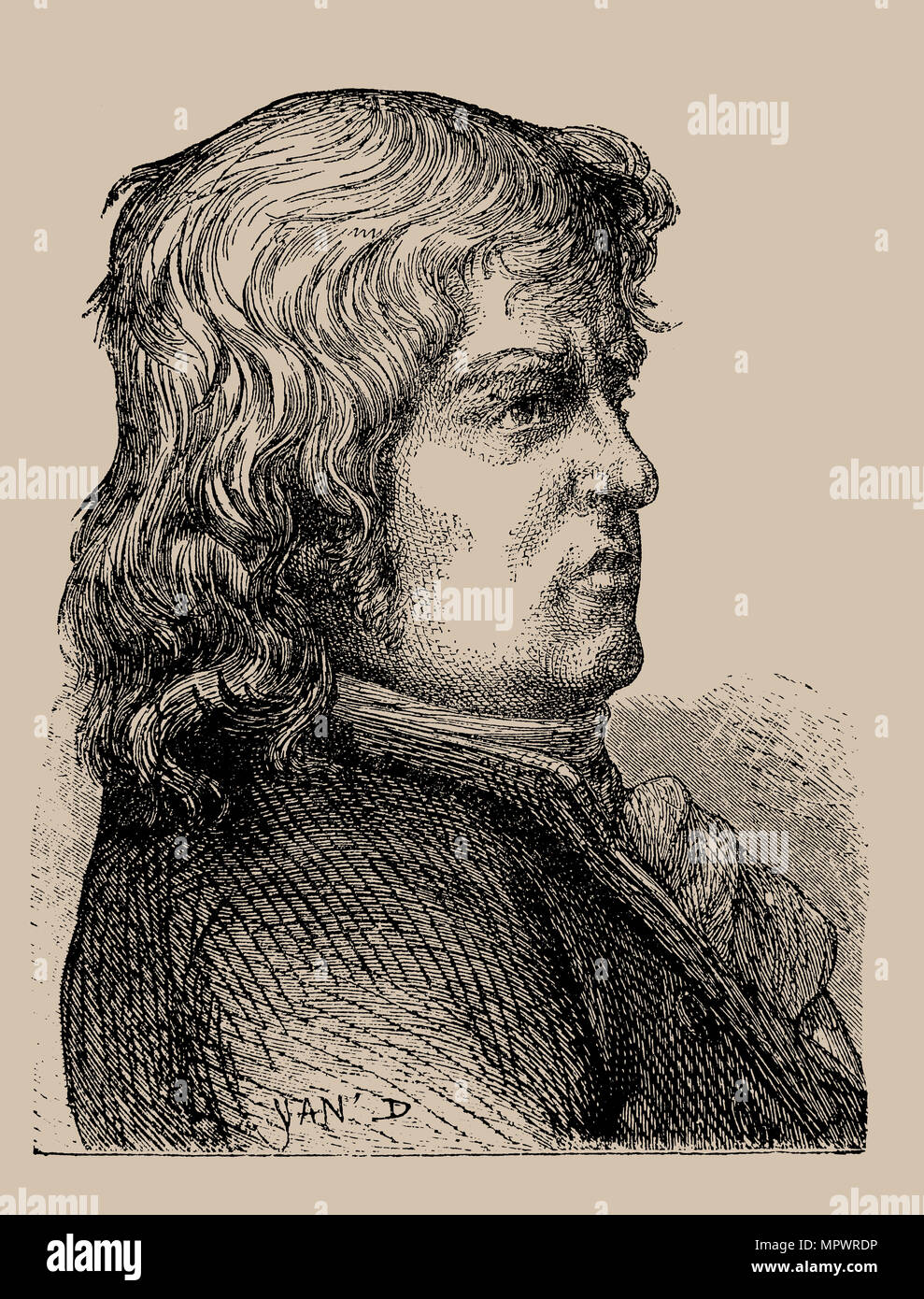 Marc-Guillaume-Alexis Vadier (1736-1828) , 1889 Stock Photo - Alamy