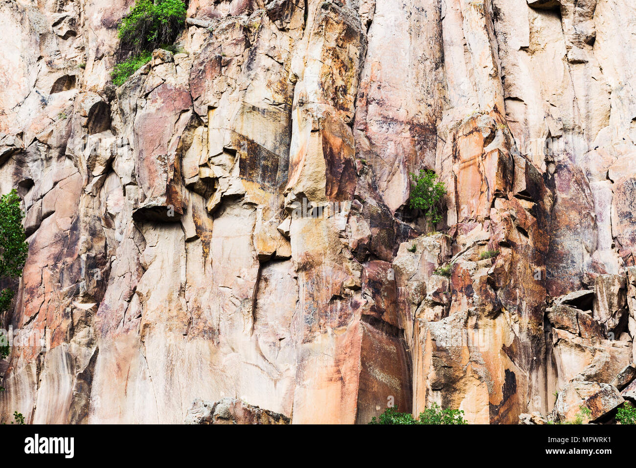 Travel to Turkey - old volcanic rocks in Ihlara Valley of Aksaray ...