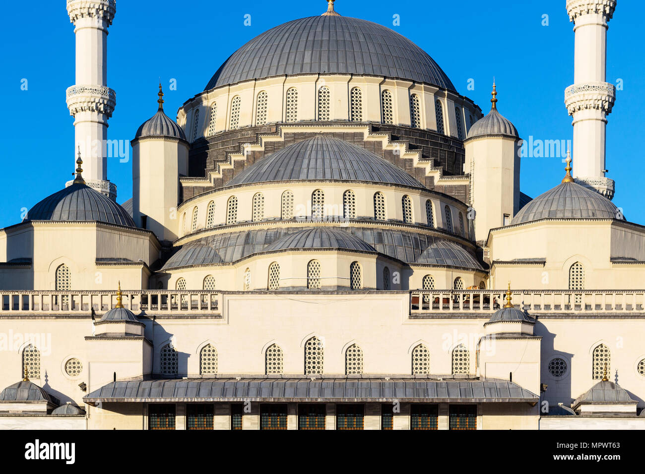 Travel to Turkey - dome of Kocatepe Mosque in Ankara city Stock Photo ...