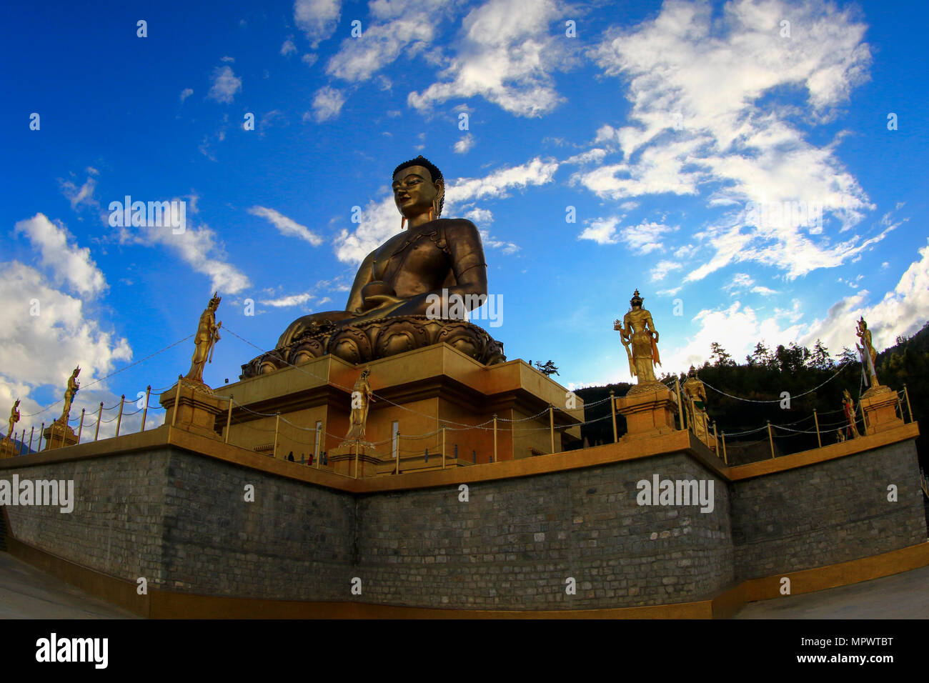 Buddha Dordenma, Great Buddha, at Thimphu, Bhutan Stock Photo - Alamy