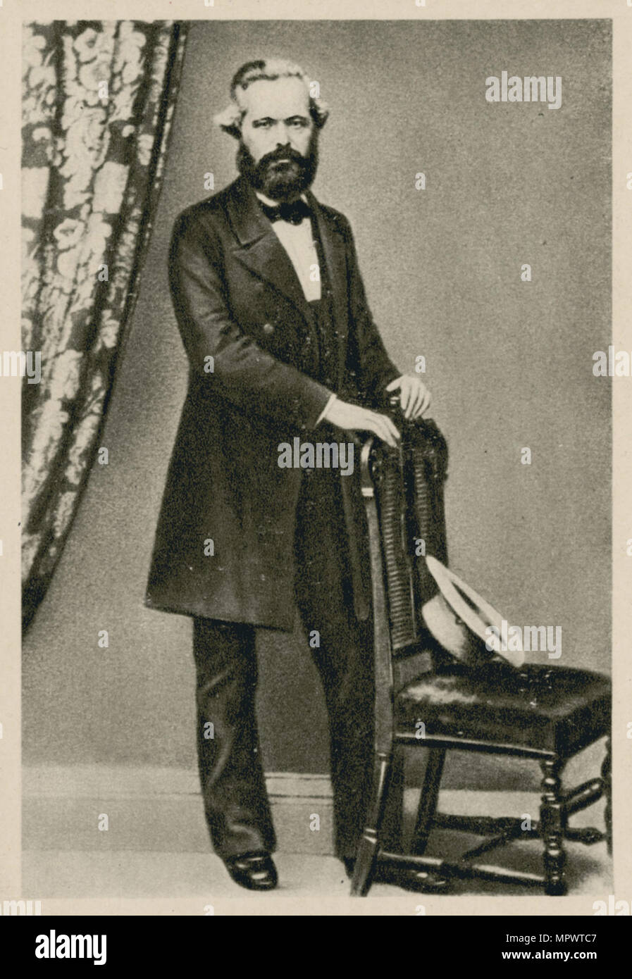 Portrait of Karl Marx (1818-1883 Stock Photo - Alamy