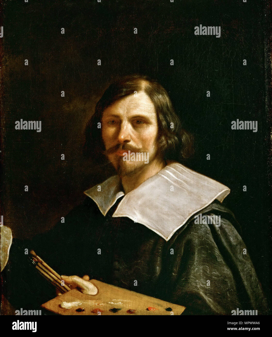Self-portrait with Palette, Between 1630 and 1640 Stock Photo - Alamy