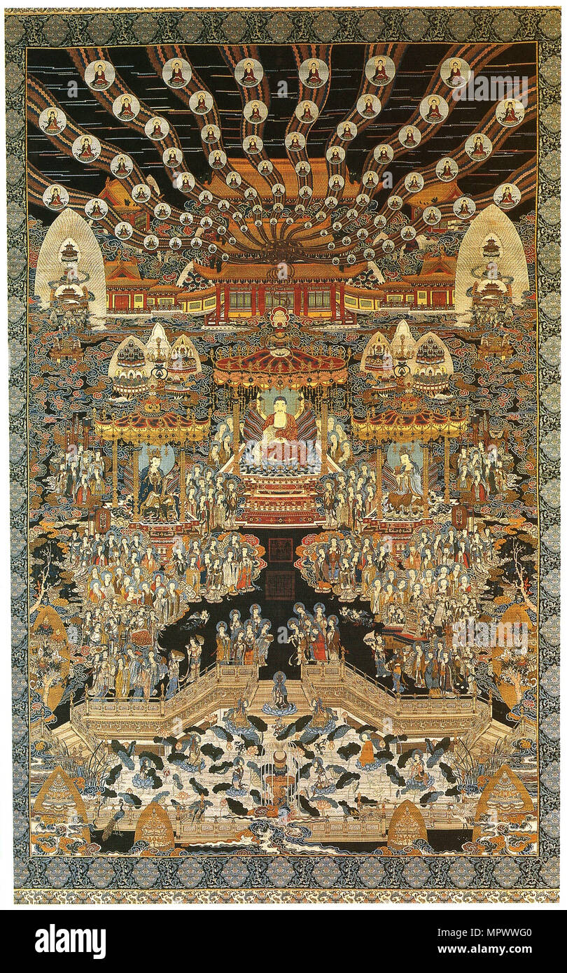 Sukhavati (The Pure Land Stock Photo - Alamy