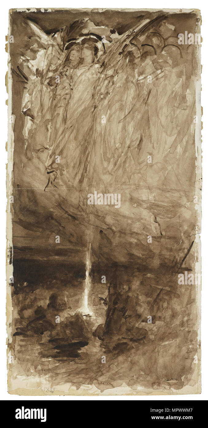 The angels, 1880 Stock Photo - Alamy