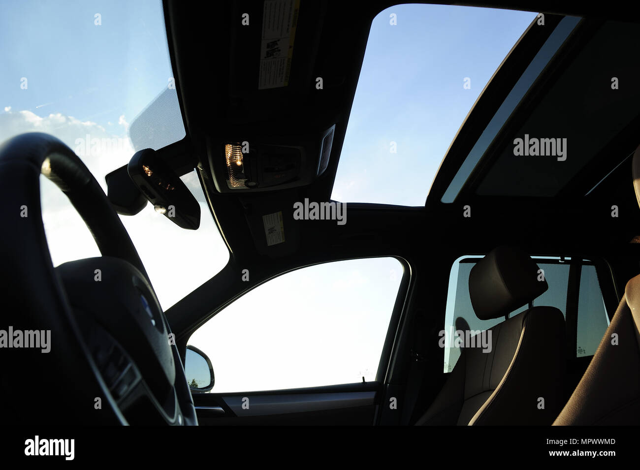 Open roof car hi-res stock photography and images - Alamy