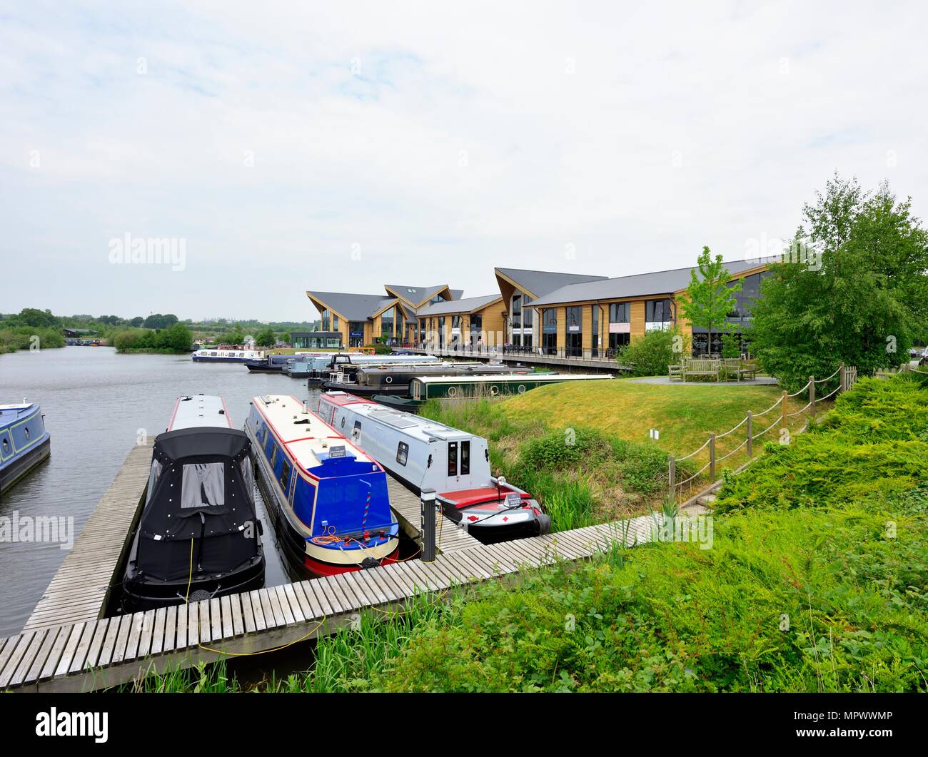 Mercia Marina Willington, Derbyshire England UK Stock Photo - Alamy