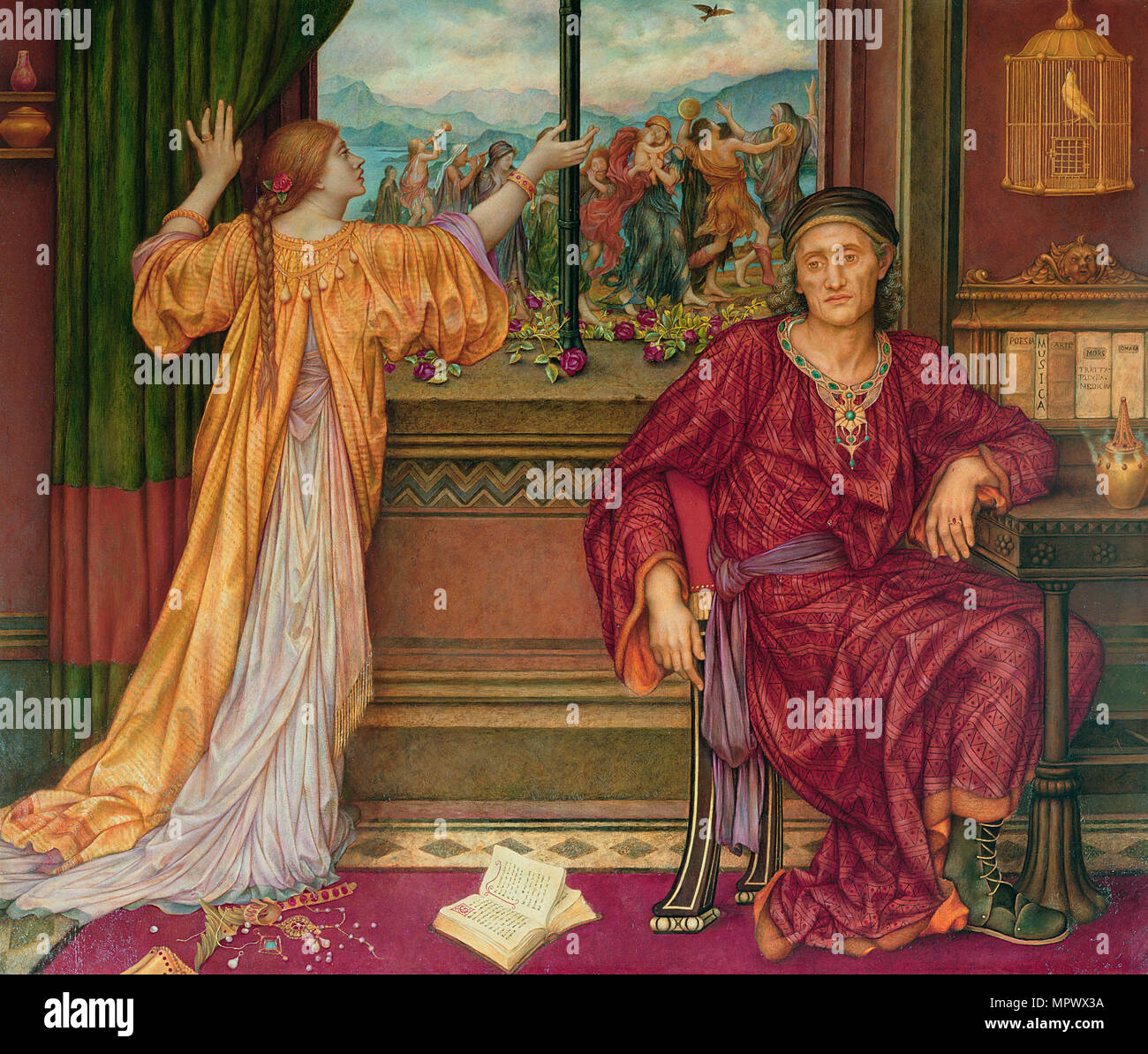 The Gilded Cage , Between 1900 and 1919 Stock Photo - Alamy