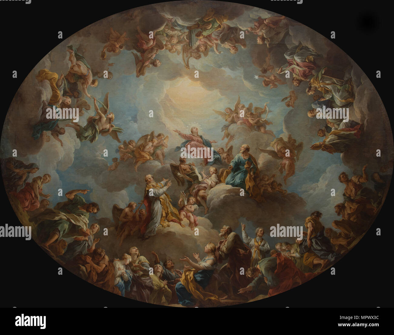 Glorification of the virgin hi-res stock photography and images - Alamy