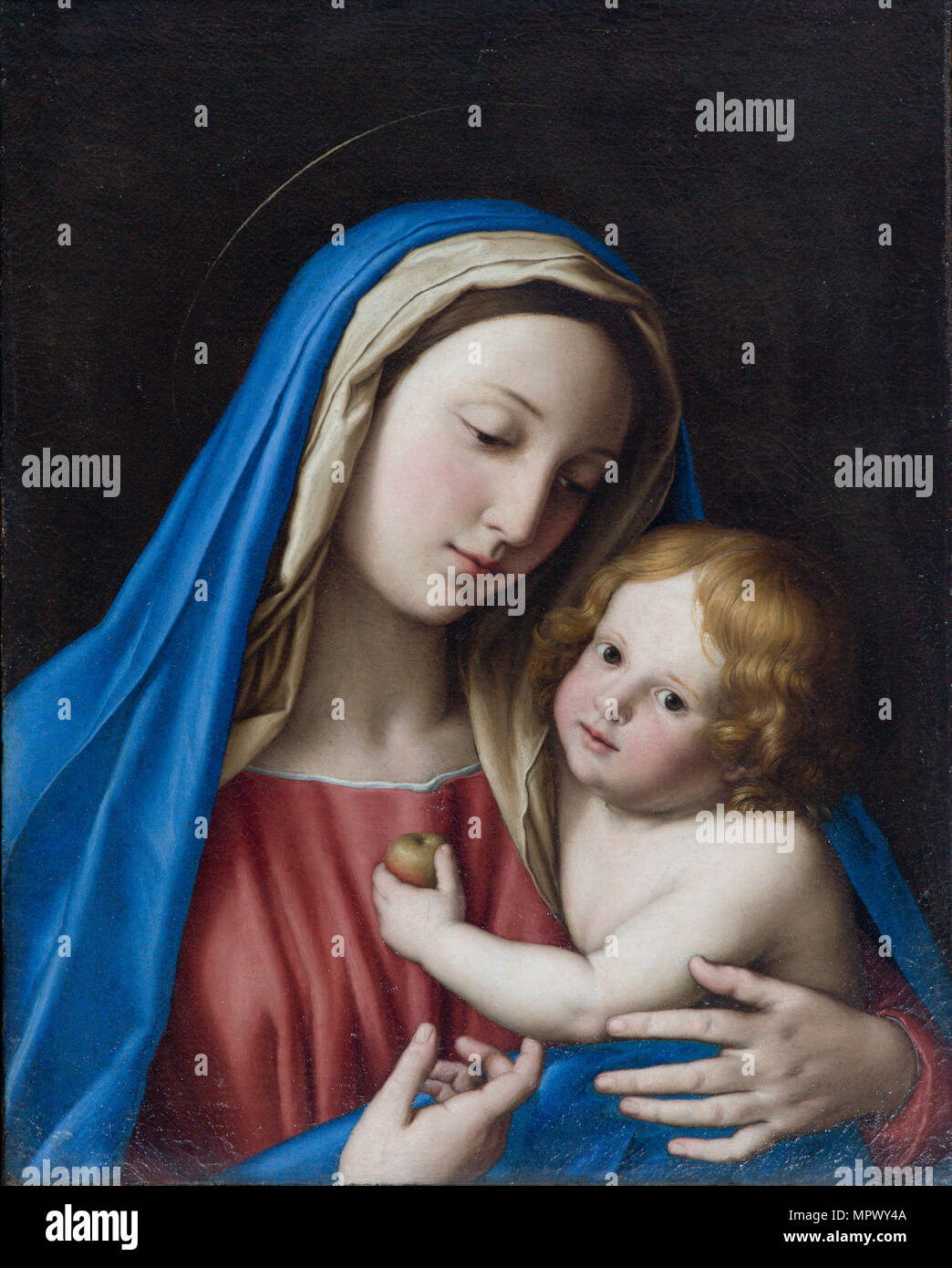 The Virgin and Child Stock Photo - Alamy