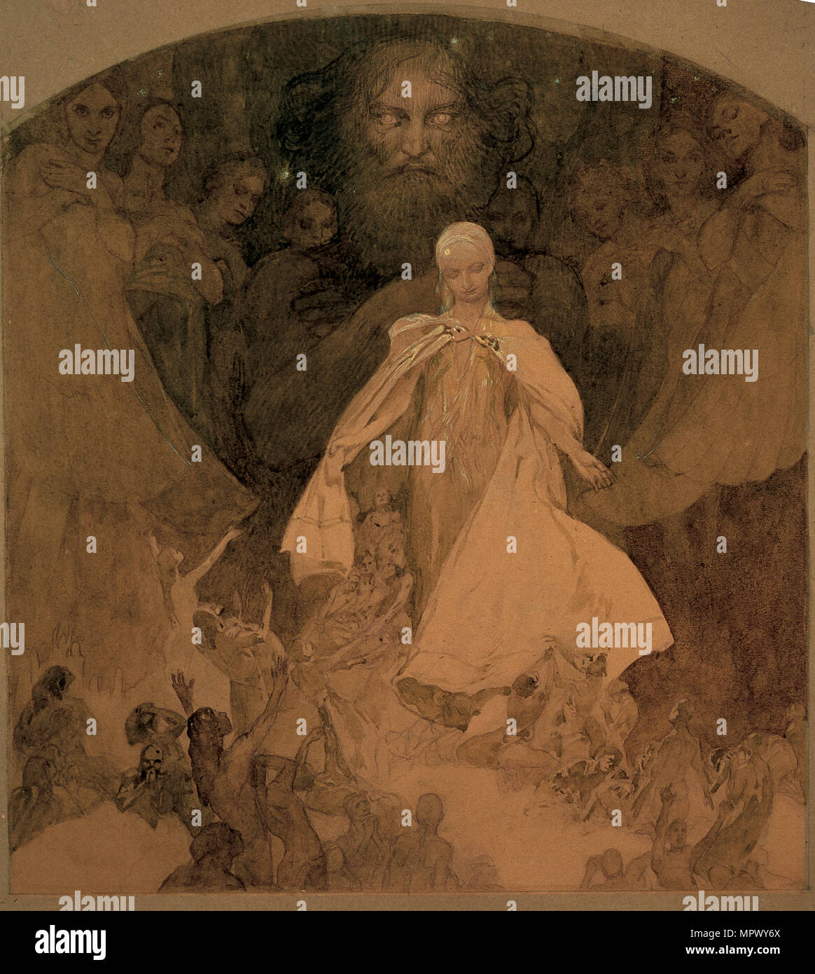 Study for The Age of Wisdom , 1936-1938 Stock Photo - Alamy