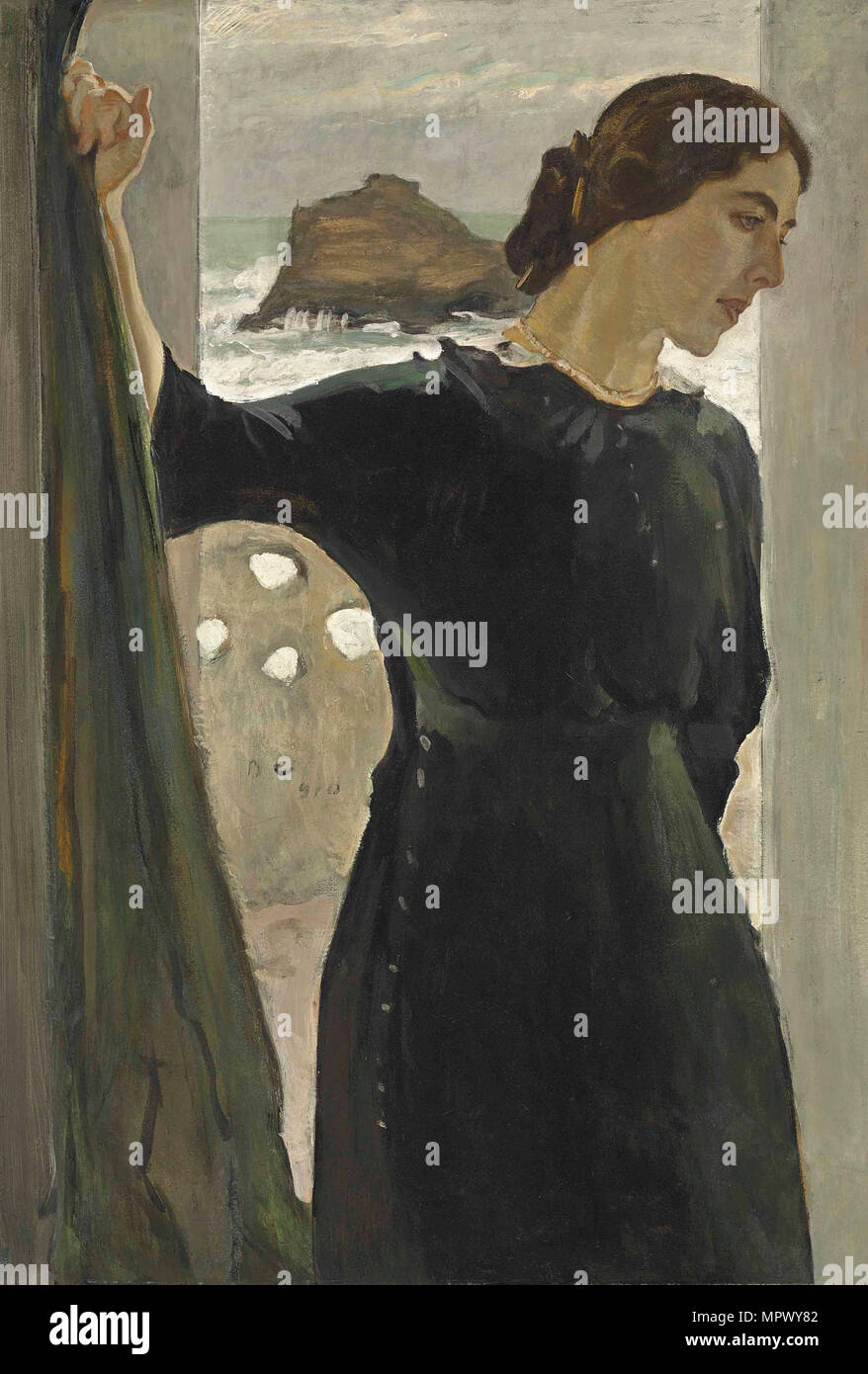 Portrait of Maria Samoylovna Zetlin (1882-1976), née Tumarkina, 1910 ...