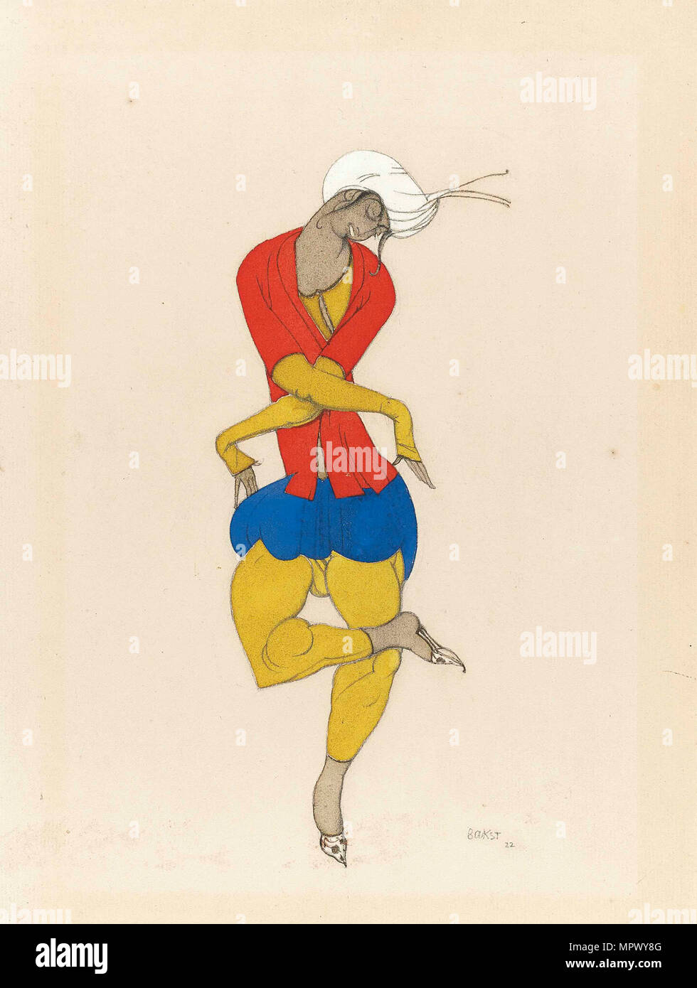 Costume design for the ballet The Rite of Spring by I. Stravinsky ...