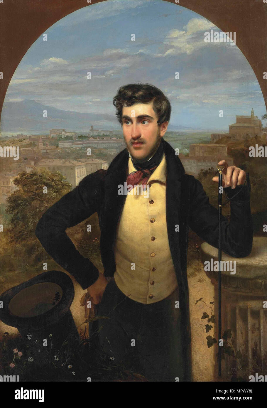 Portrait of Prince Mikhail Alexandrovich Golitsyn (1804-1860), 1833 ...