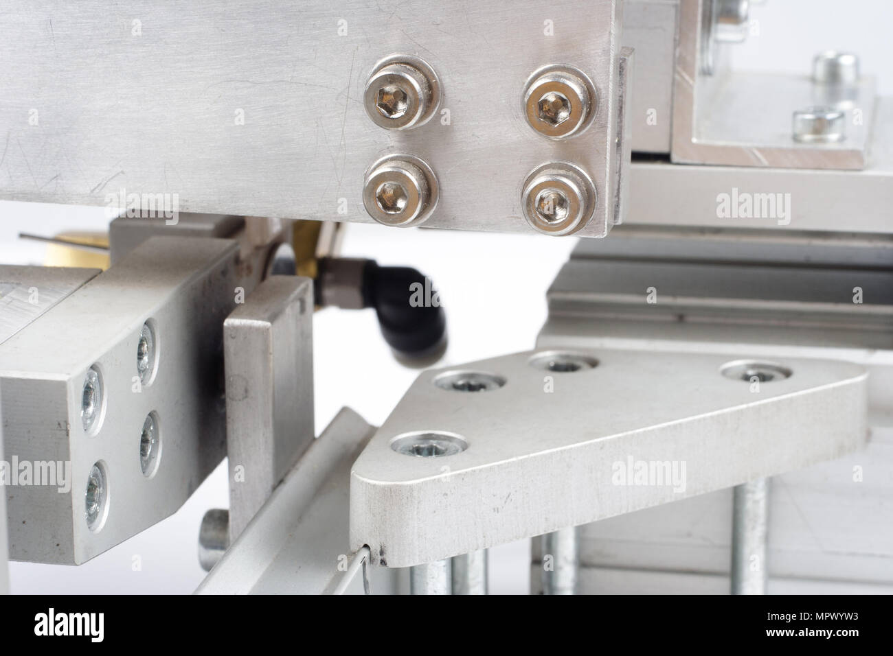 Close up shot of industrial equipment Stock Photo - Alamy
