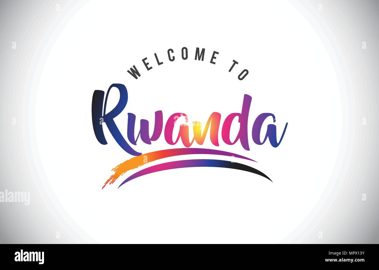 Welcome in rwanda Stock Vector Images - Alamy