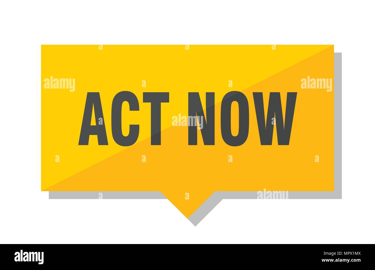 act now yellow square price tag Stock Vector Image & Art - Alamy