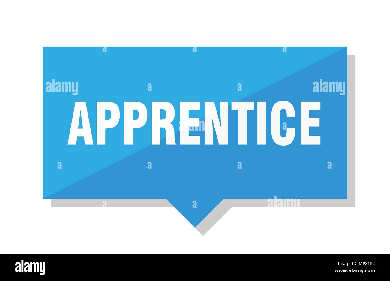 apprentice blue square price tag Stock Vector Image & Art - Alamy