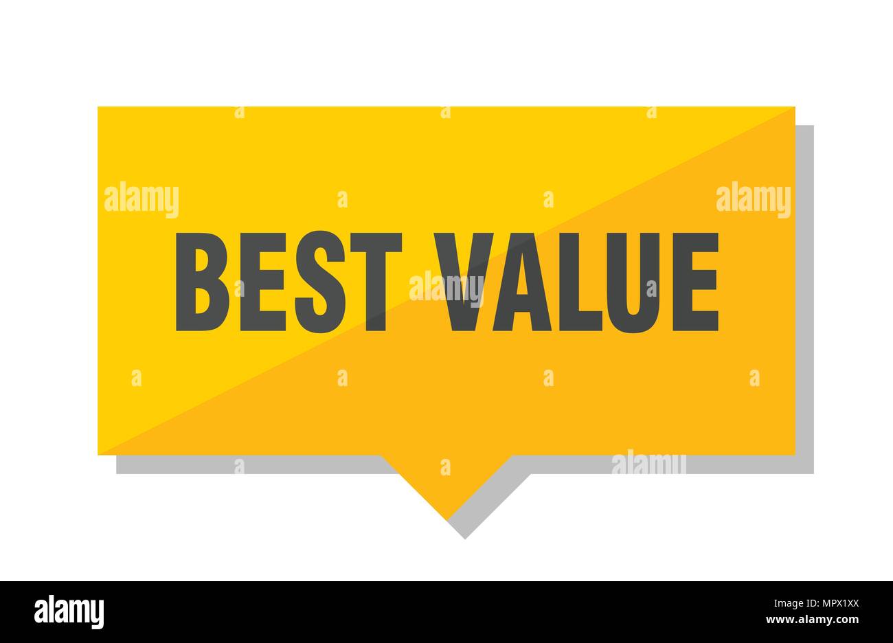 best value yellow square price tag Stock Vector Image & Art - Alamy