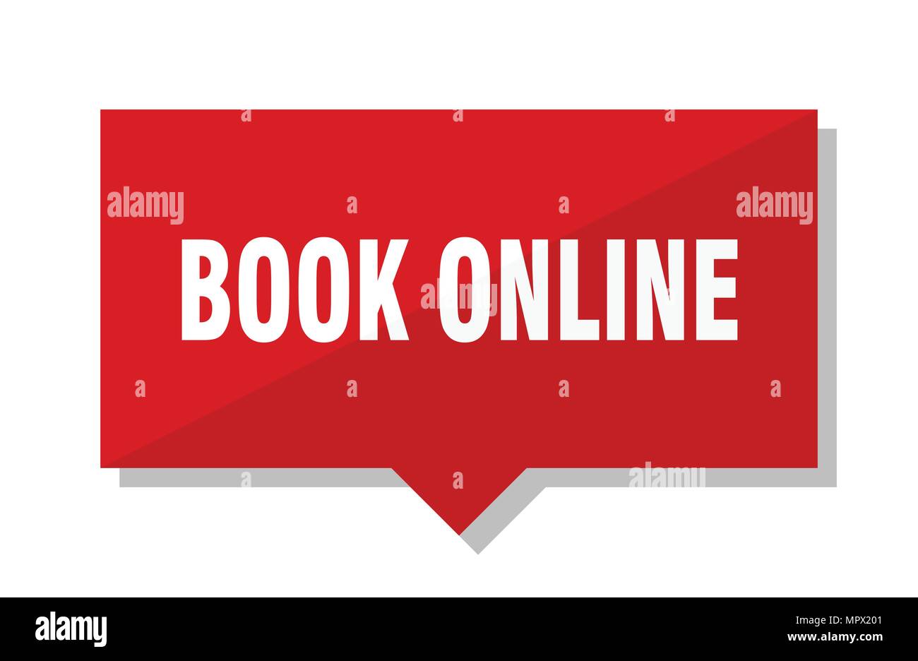 book online red square price tag Stock Vector Image & Art - Alamy
