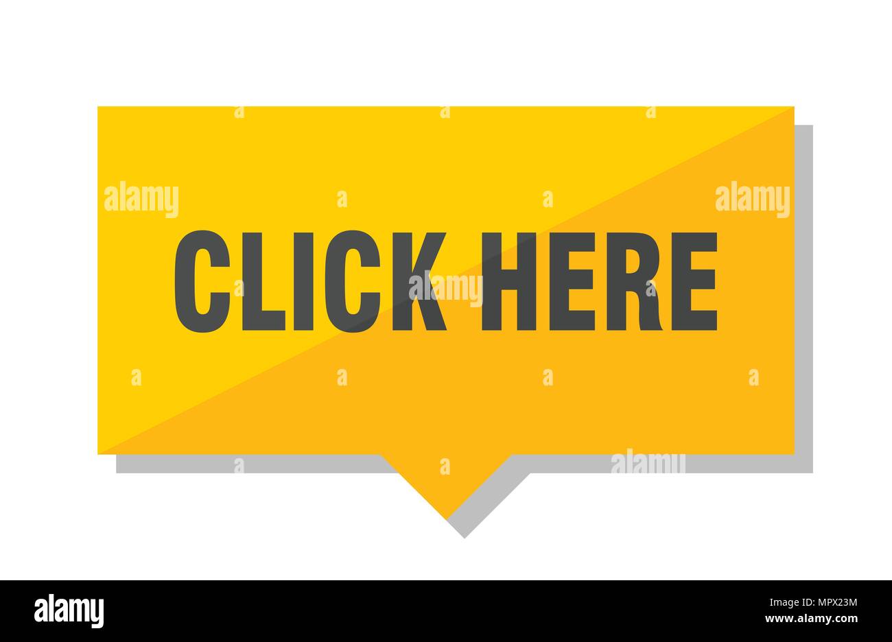 click here yellow square price tag Stock Vector Image & Art - Alamy