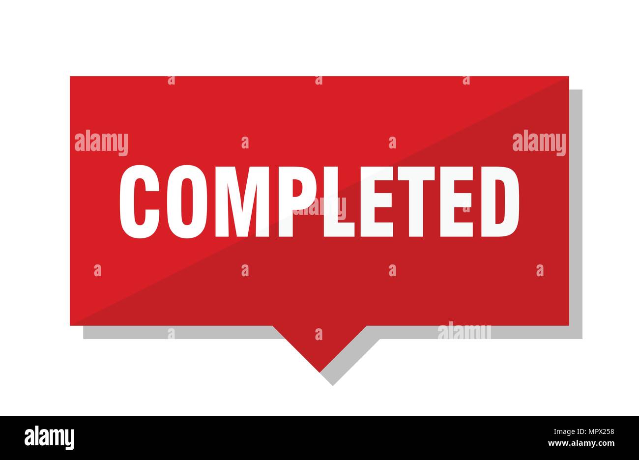 completed red square price tag Stock Vector Image & Art - Alamy