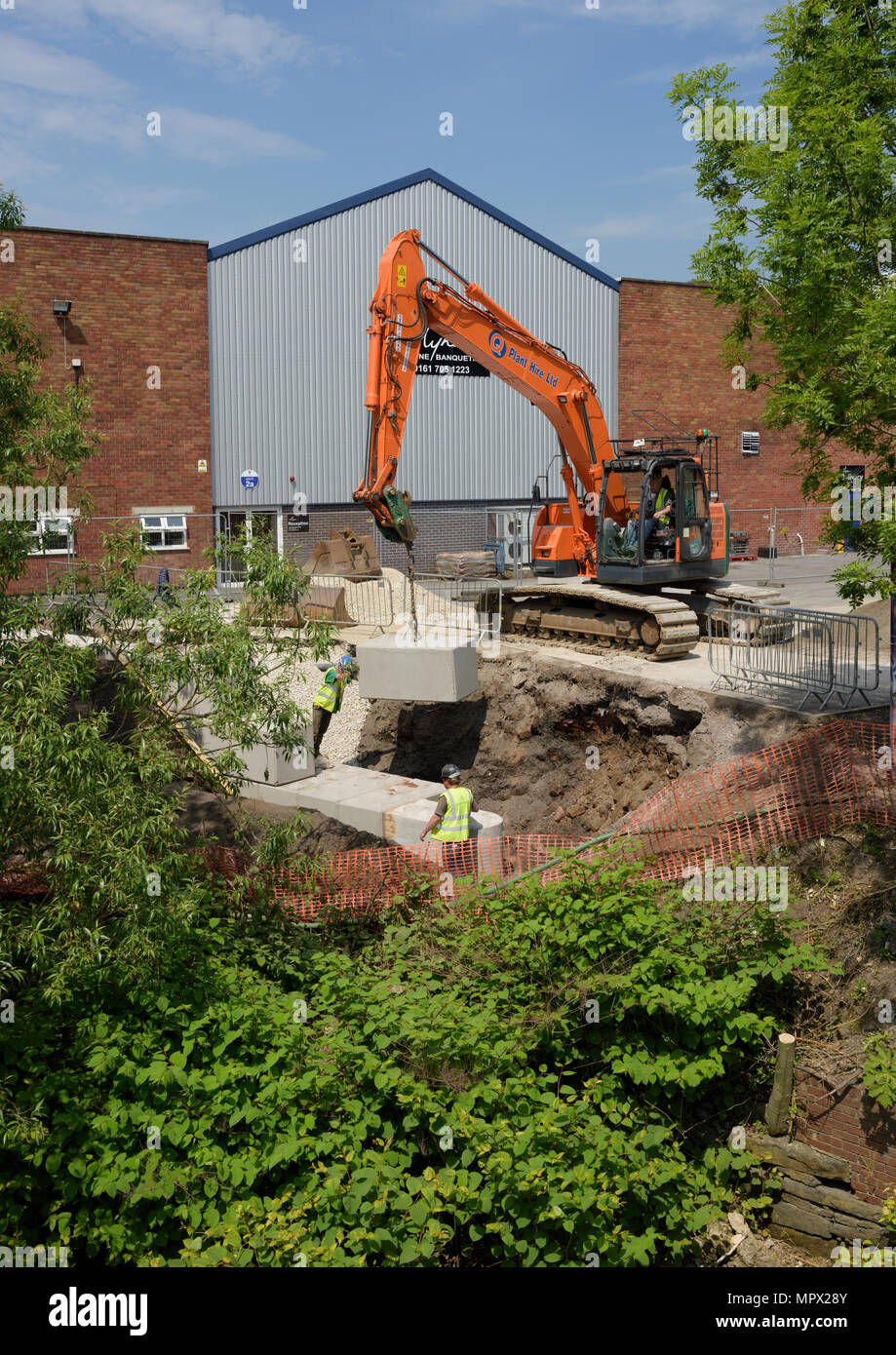 Interlocking concrete blocks hi-res stock photography and images - Alamy