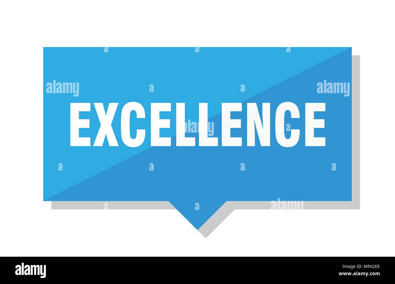 excellence blue square price tag Stock Vector Image & Art - Alamy