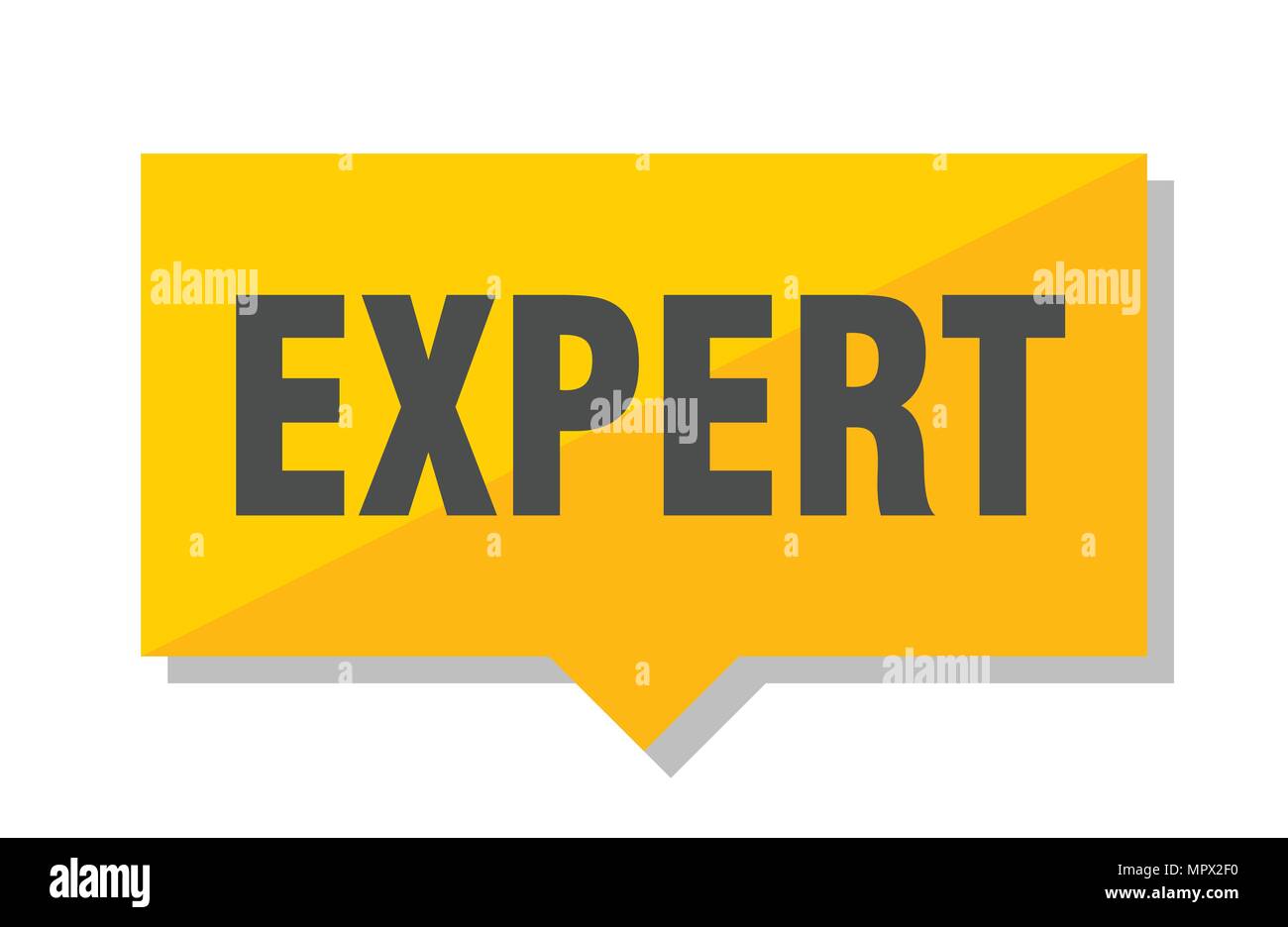 expert yellow square price tag Stock Vector Image & Art - Alamy