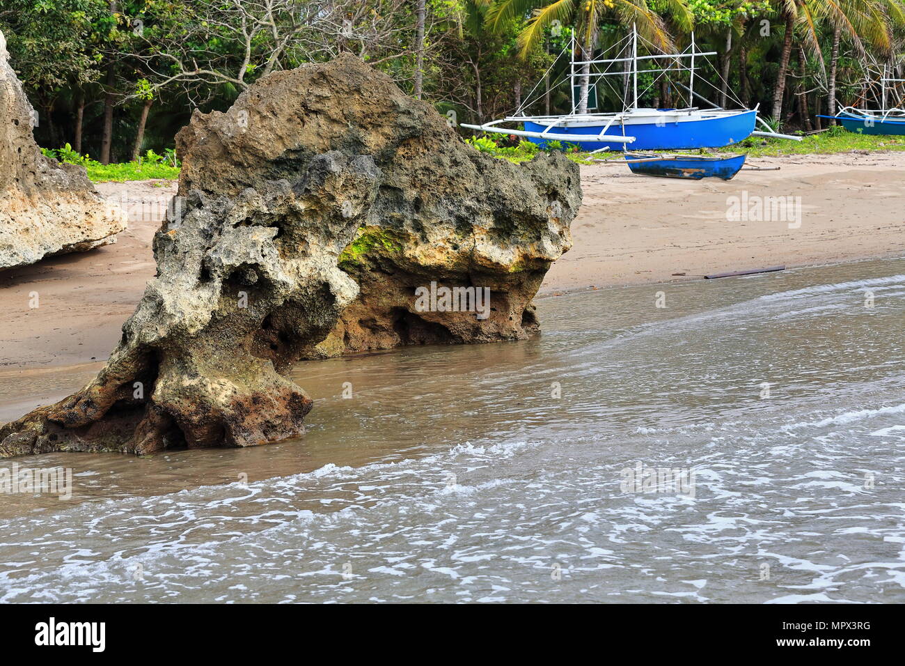 Beach Sand Boat Limestone