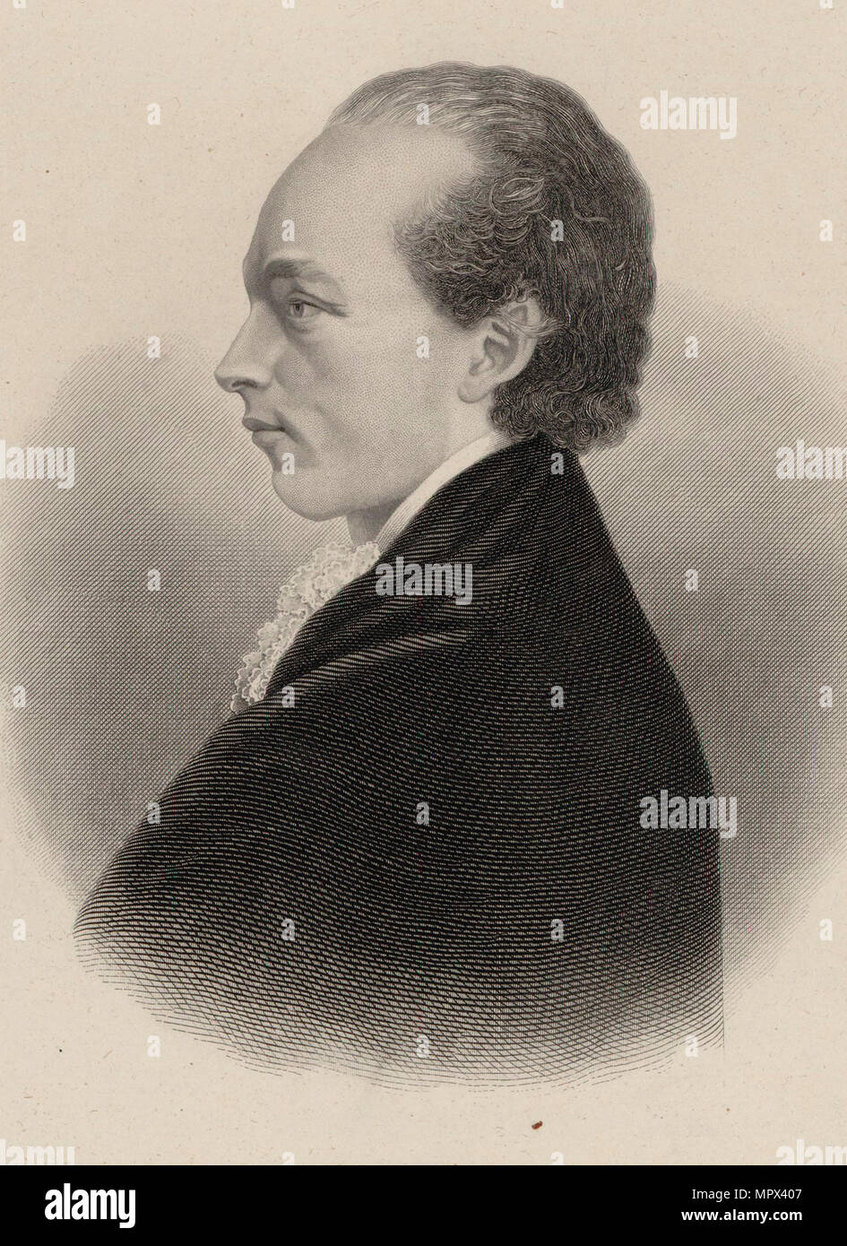 Portrait of the composer Muzio Clementi (1752-1832 Stock Photo - Alamy