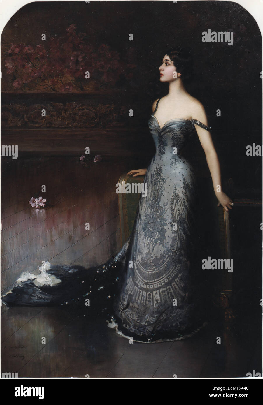 Portrait of the opera singer Lina Cavalieri (1874-1944), 1903 Stock ...