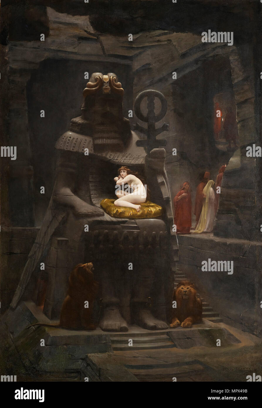 The Bride of Belus (La fiancée de Bélus), 1885 Stock Photo - Alamy