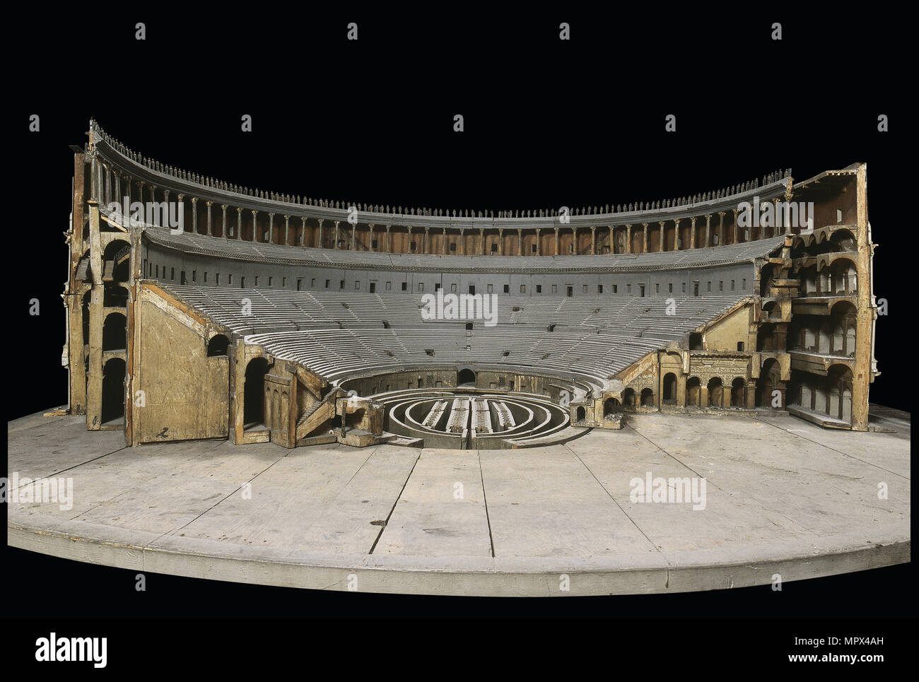 Model of the Flavian Amphitheater, 1790-1812 Stock Photo - Alamy