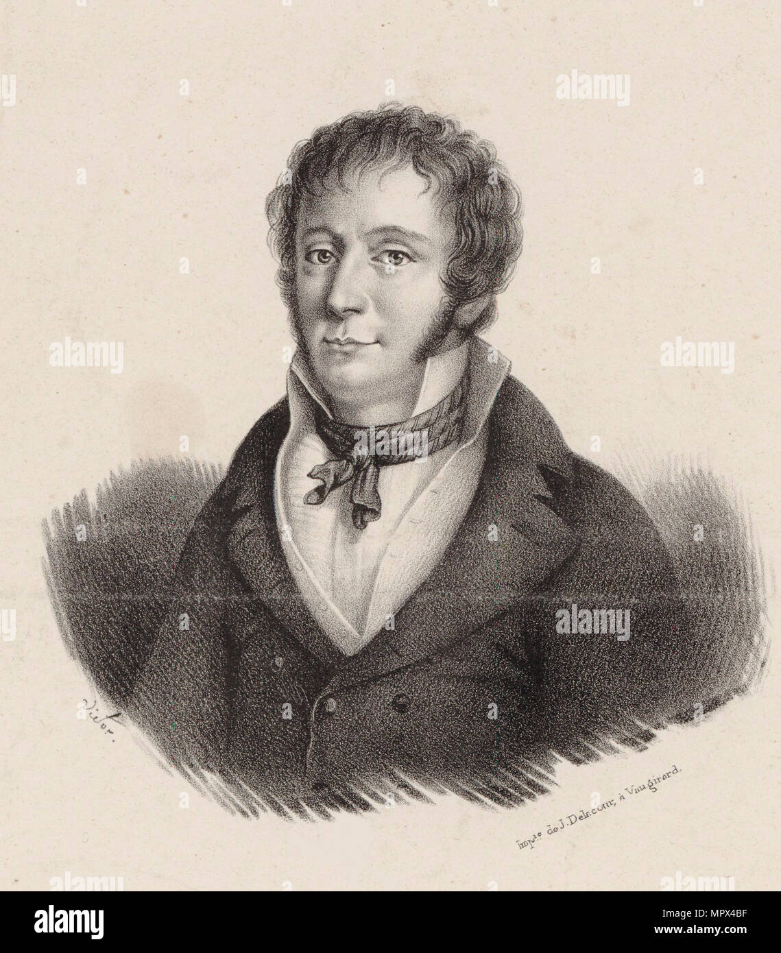 Portrait of the composer John Field (1782-1837), 1834 Stock Photo - Alamy