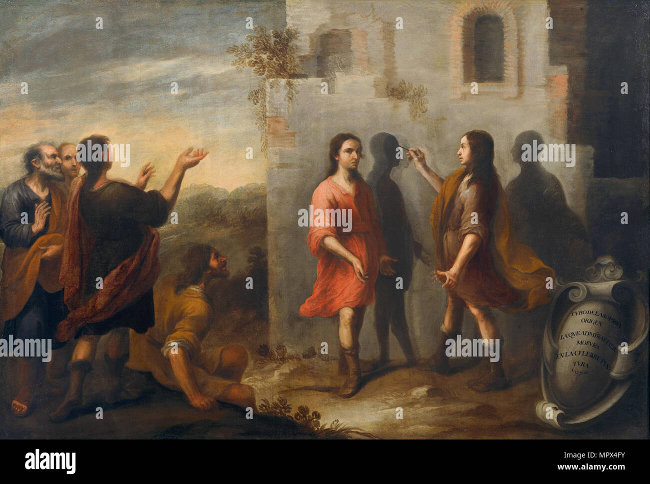 The invention of painting hi-res stock photography and images - Alamy