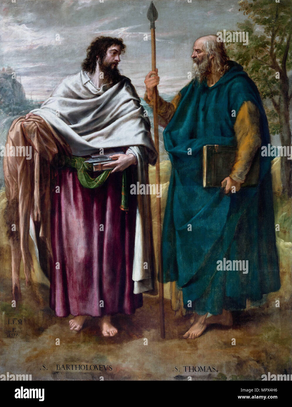 Saint bartholomew bible hi-res stock photography and images - Alamy