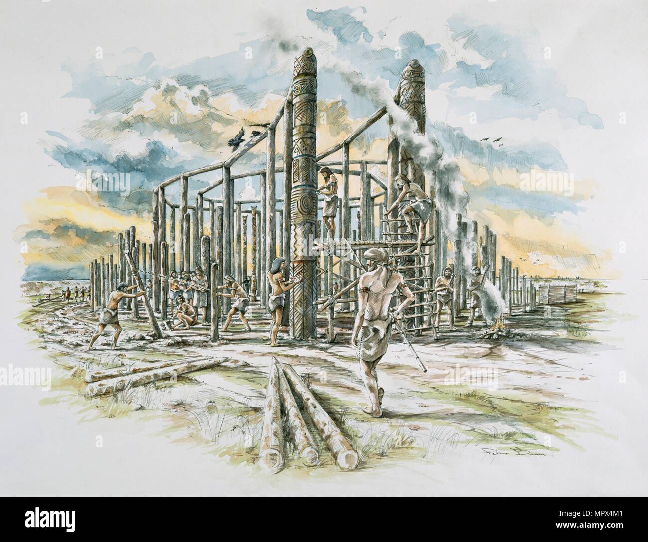 Durrington Walls Reconstruction