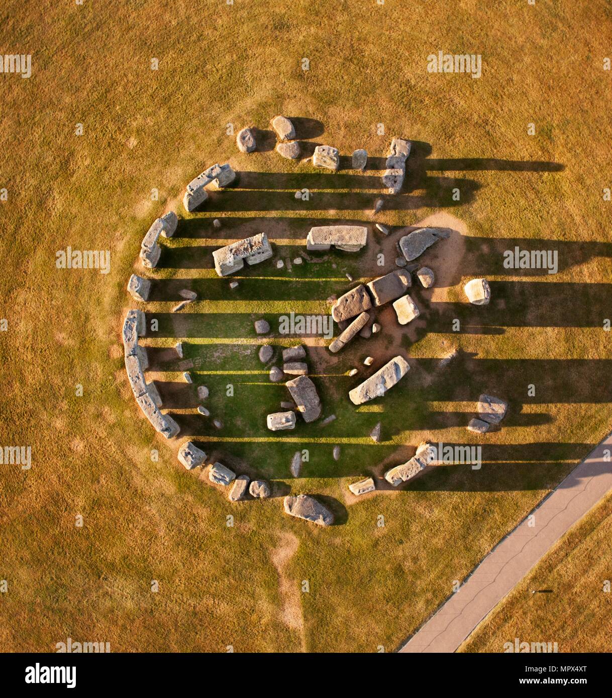 Stonehenge aerial view hi-res stock photography and images - Alamy