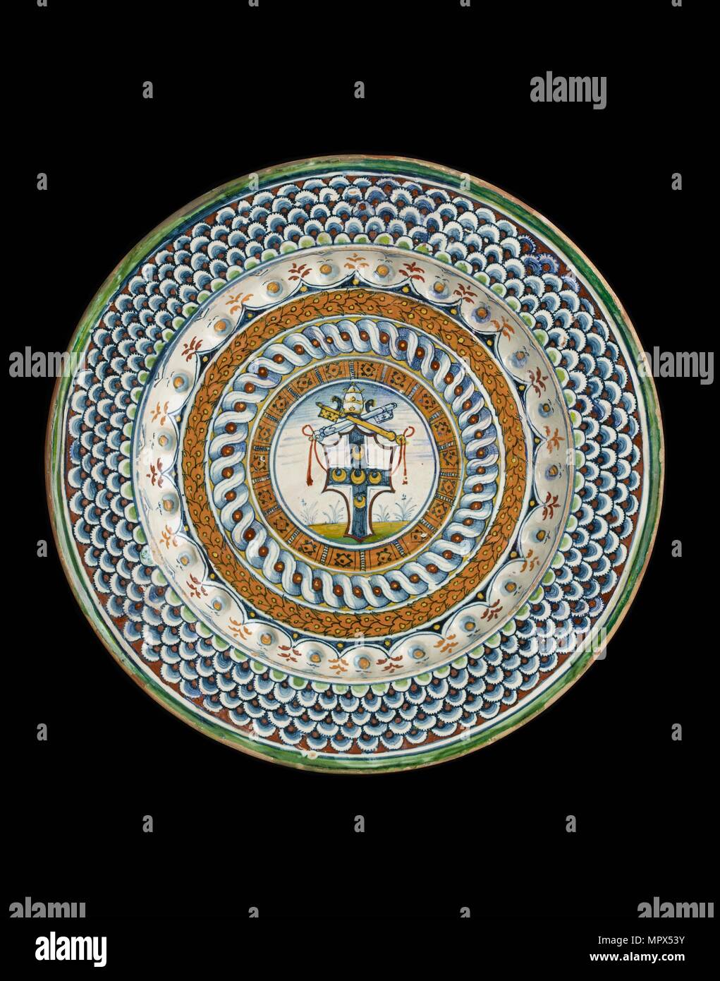 Maiolica plate hi-res stock photography and images - Alamy