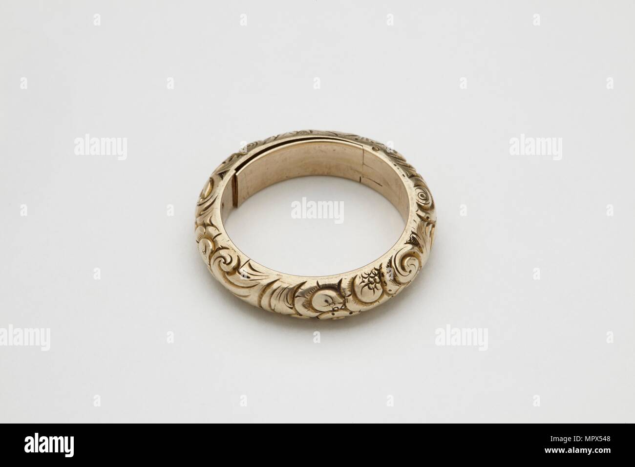 Ring with concealed inner compartment, 19th century. Artist: Unknown ...