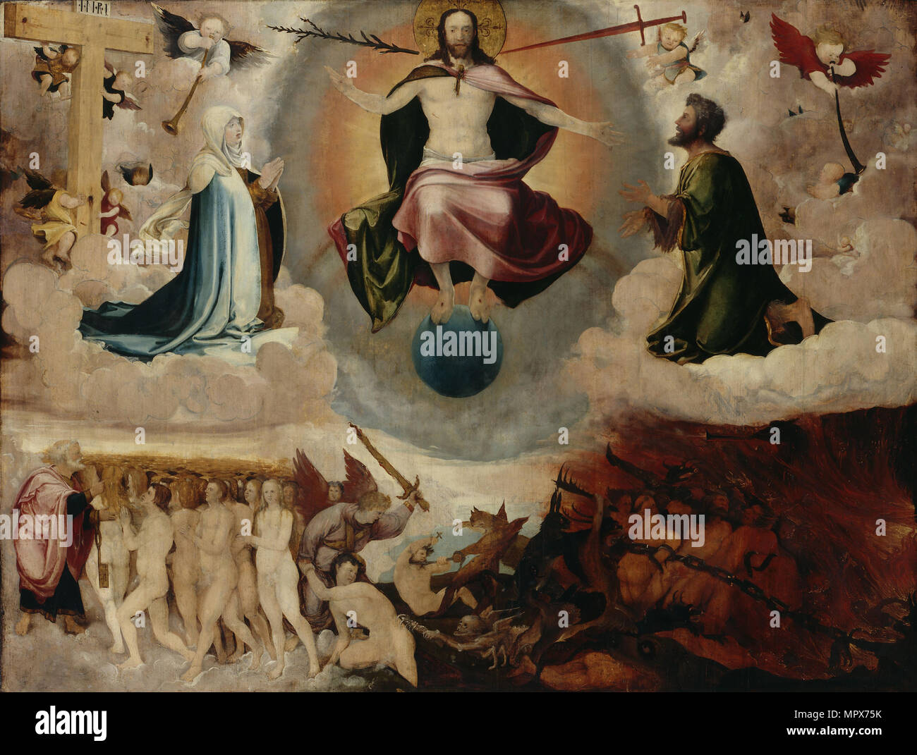 Final judgment and hell hi-res stock photography and images - Alamy