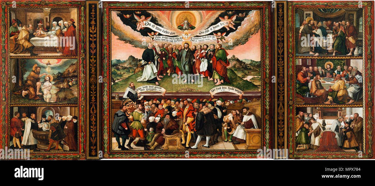 Reformation altarpiece hi-res stock photography and images - Alamy